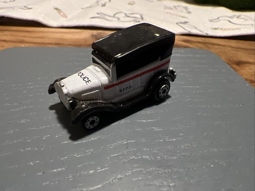 Micro Machines FORD TOURING T Police Car Galoob 1989 Vintage SFPD | eBay UK