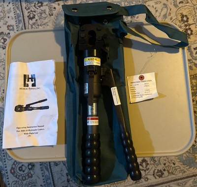 Huskie Tools JSH-20 Handheld Manual Hydraulic Cable Cutter Tool ...