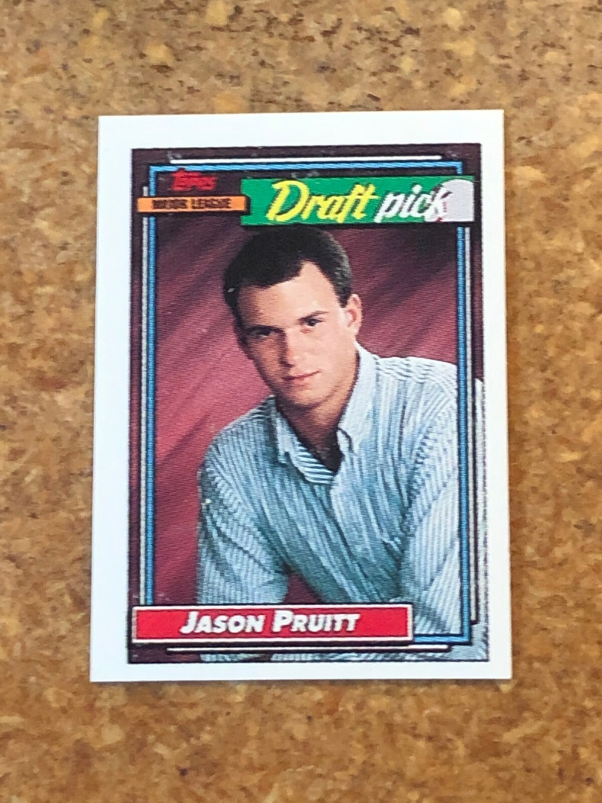 1992 Topps Micro Baseball # 246 Draft Pick Jason Pruitt RC | eBay
