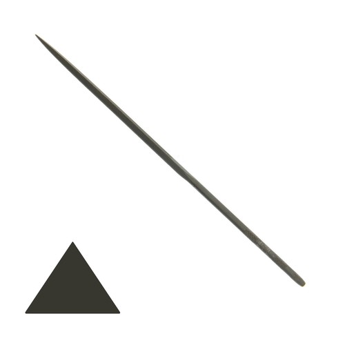 Grobet Swiss Three Square Needle File 20cm Cut #0 #1 #2 #4 Vallorbe 8 ...