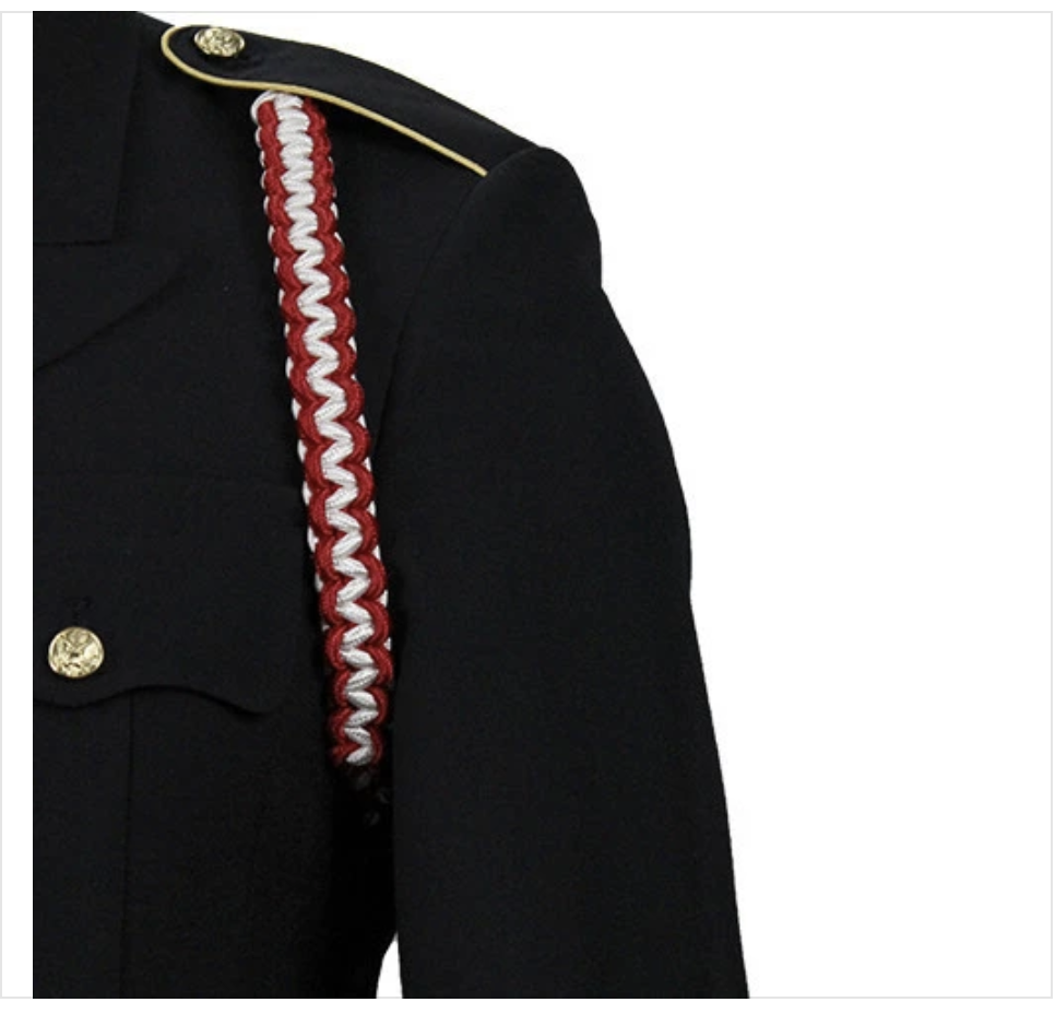 GENUINE U.S. ARMY SHOULDER CORD: 2723 INTERWOVEN COLORS(OFFICIAL ...