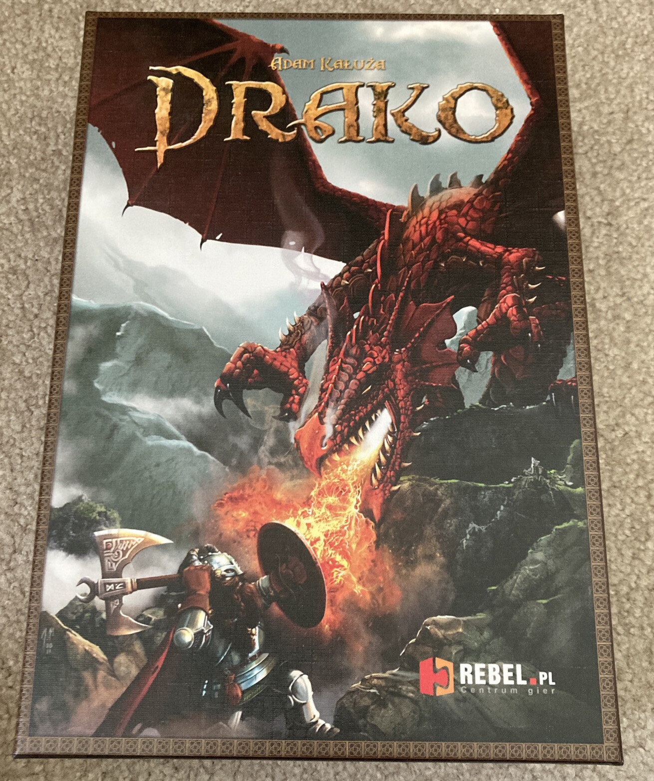Drako Board Game Dragons Adam Kaluza Rebel Games 2011 MADE IN POLAND | eBay