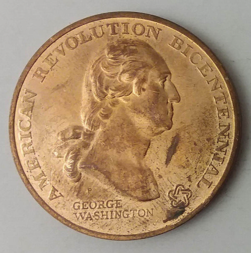 American Revolution Bicentennial George Washington U.S. Mint Medal ...