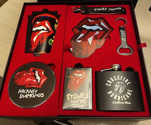 Rolling Stones 2024 VIP Gift Box Set! VIP Tour Swag Kit - Brand New in ...