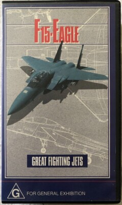 Great Fighting Jets F-15 Eagle RARE VHS Documentary Vintage Military ...