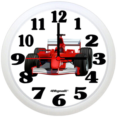 Formula 1 Wall Clock, 9" in | eBay UK