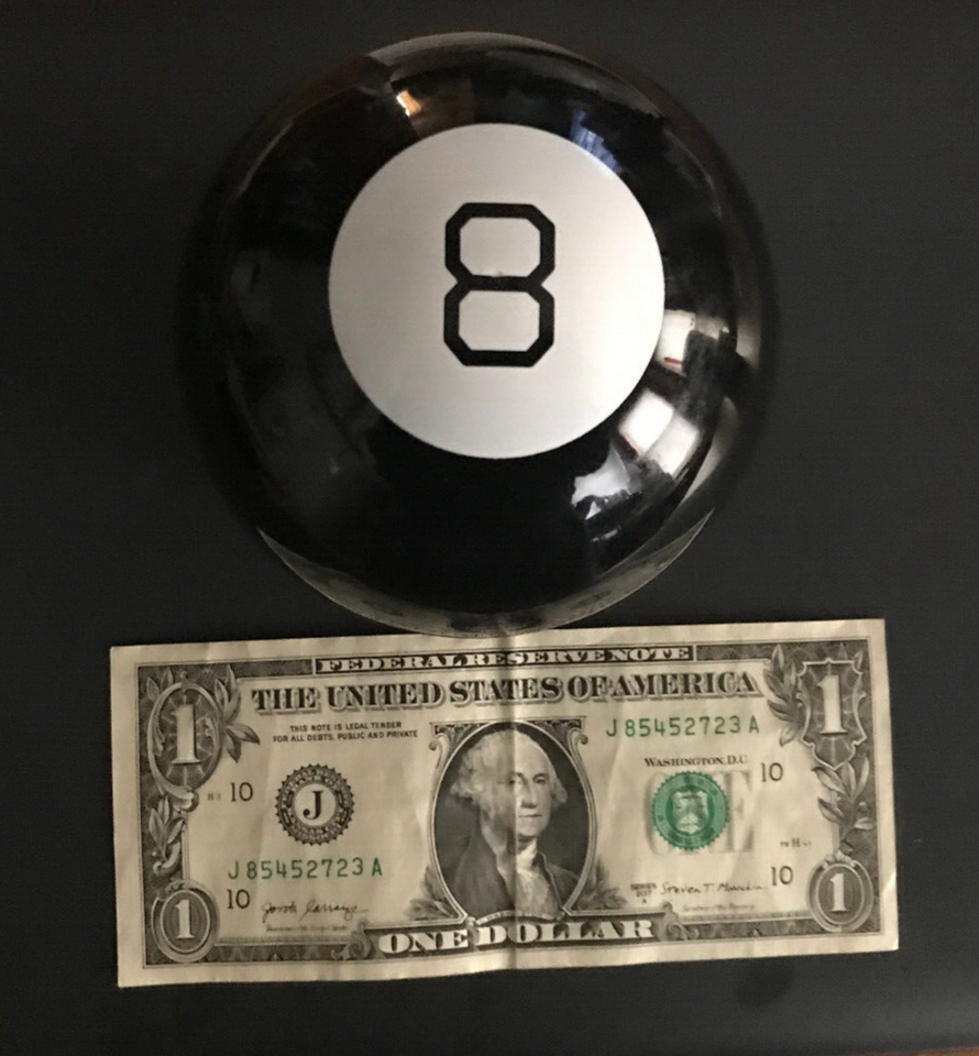 Vintage Mattel Magic 8 Ball Fortune-Telling - Answers YOUR Questions ...