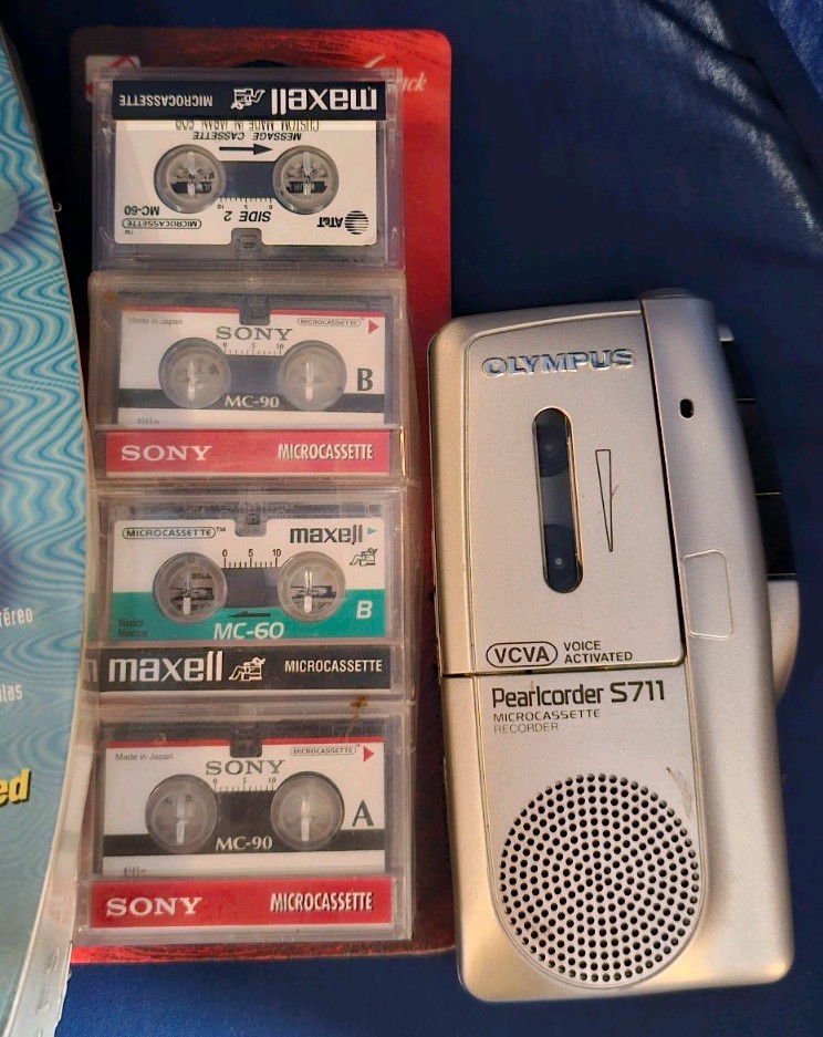 Sony VOR M-635VK Microcassette Clear Voice Tape Recorder Handheld | eBay