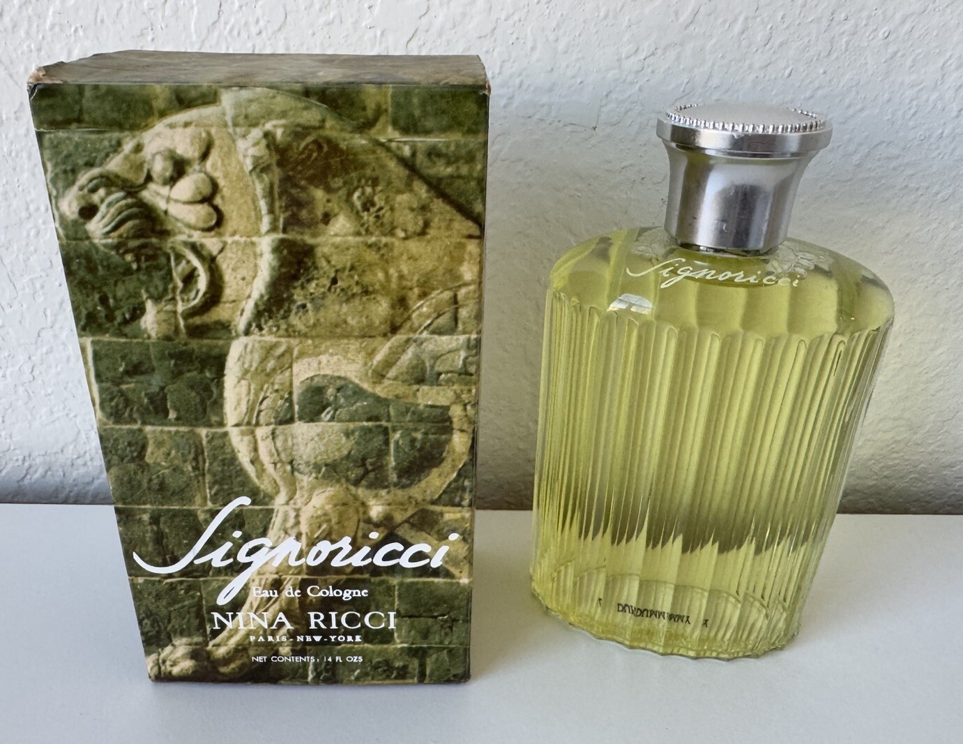 Vintage 1969 Signoricci by Nina Ricci Eau de Toilette 14oz DUMMY ...
