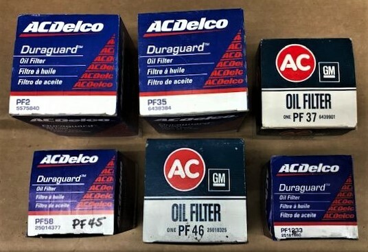 AC-Delco PF2 - cross reference oil filters | oilfilter-crossreference.com