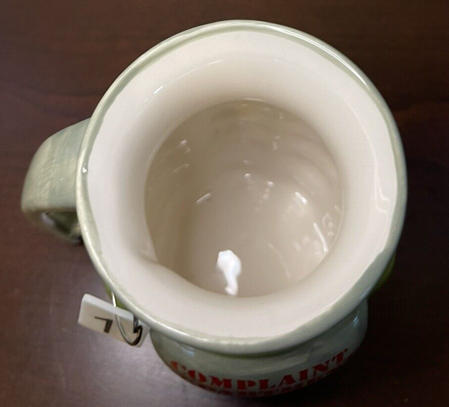 The Grenade Coffee Mug Cup, Big Mouth Mugs Complaint Dept. Never Used ...