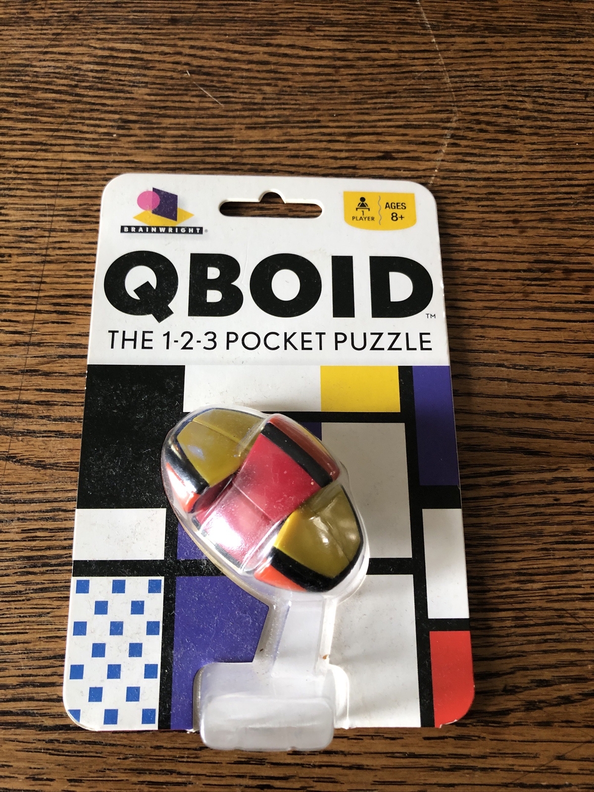 QBOID Brainwright The 1-2-3 Pocket Puzzle Brain Teaser for sale online ...