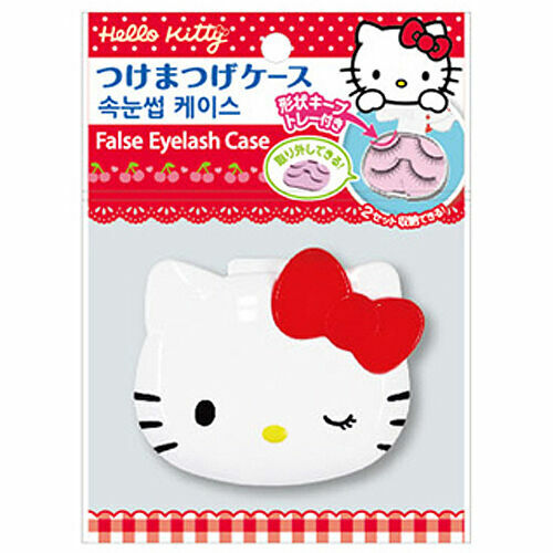 Hello Kitty False Eyelashes Case Lash Portable Storage Container Beauty ...
