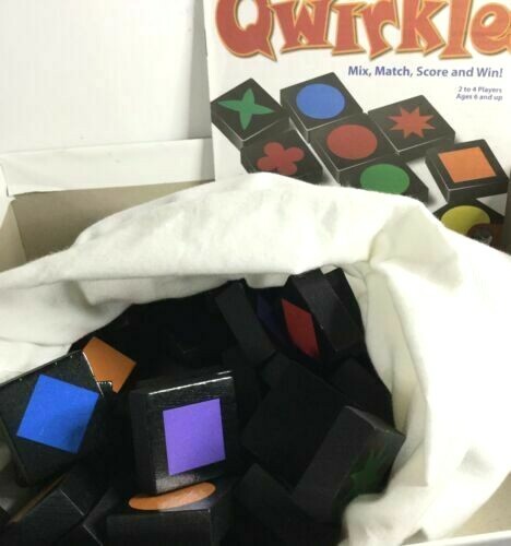 Qwirkle game SINGLE replacement tiles **YOU CHOOSE** Select Colors ...