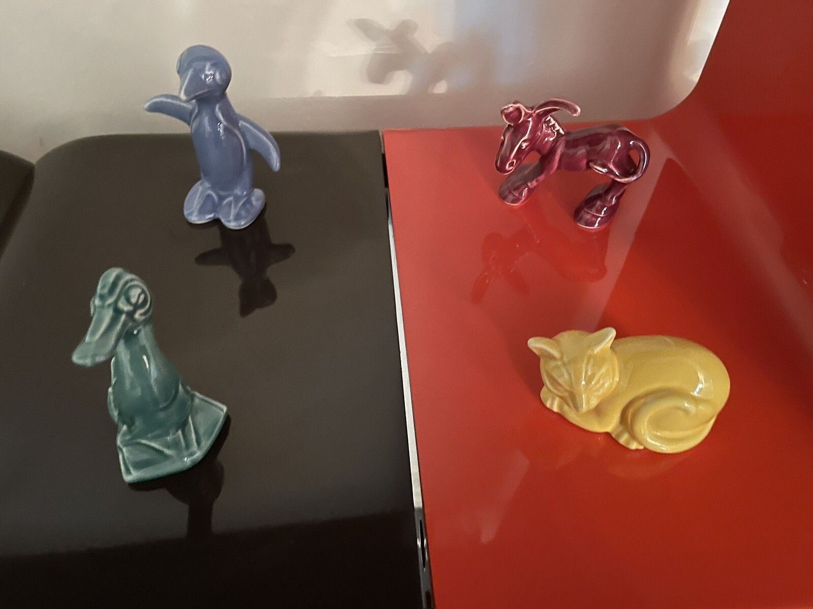 FIESTA® FIESTAWARE HARLEQUIN CAT DONKEY DUCK FISH LAMB PENGUIN ENTIRE ...