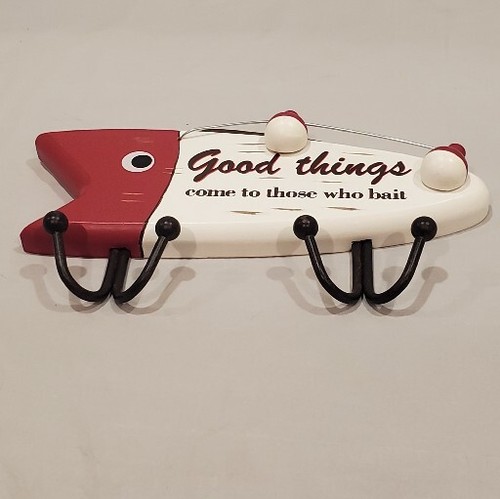 Hidden Cove Fish Wall Hook by Cracker Barrel Home Decor | eBay