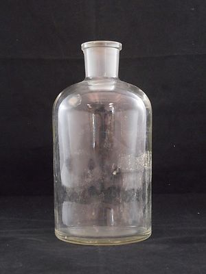 Corning PYREX Glass 1000mL 1L Heavy Wall ST #29 Narrow Mouth Apothecary ...