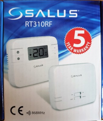SALUS RT310RF DIGITAL WIRELESS CENTRAL HEATING ROOM THERMOSTAT | eBay