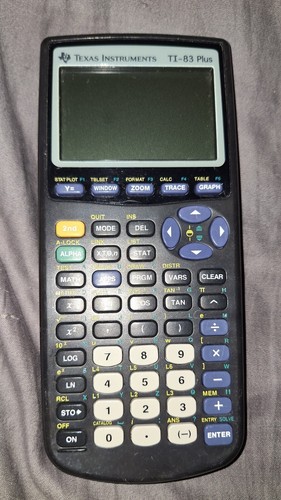 Texas Instruments TI-83 Plus Graphing Calculator - Black | eBay