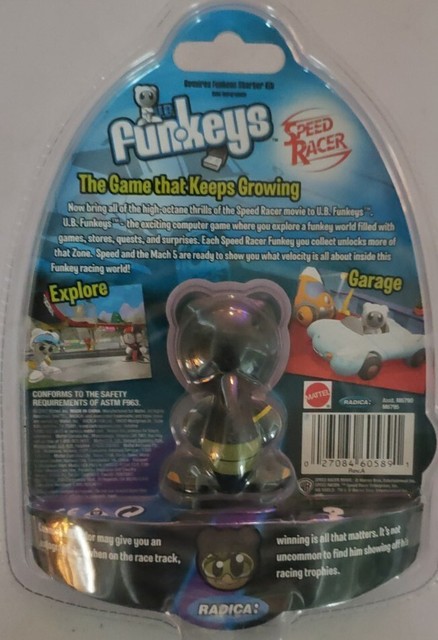 U.b. Funkeys Cannonball Taylor Speed Racer Gray/green S for sale online ...