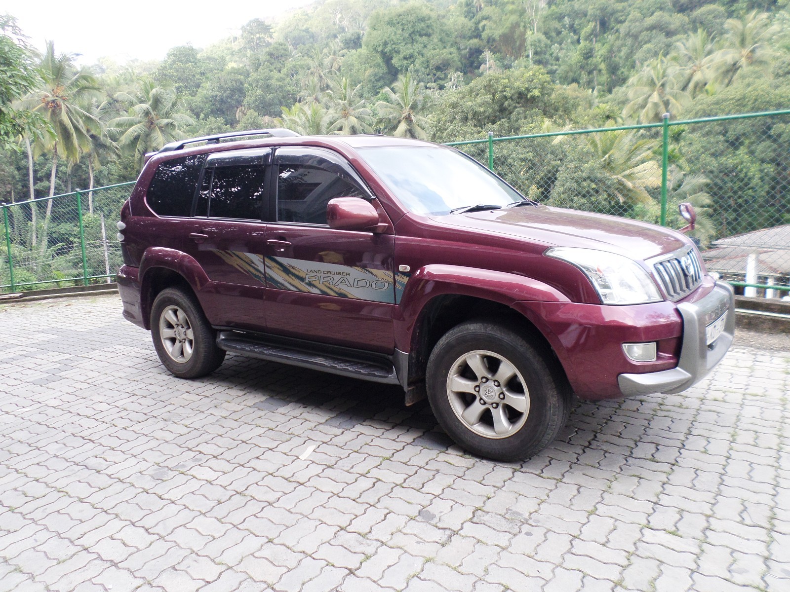 Custom made Toyota Land Cruiser Prado J120 series body decal sticker *2 ...