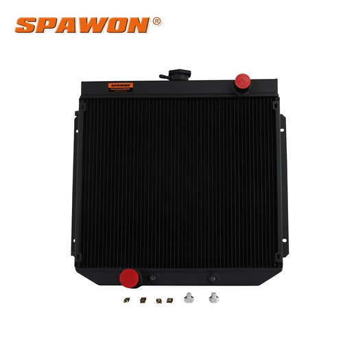 3 Row Black Radiator For 1969-1972 Ford Falcon XY XW 302 351 GS GT ...