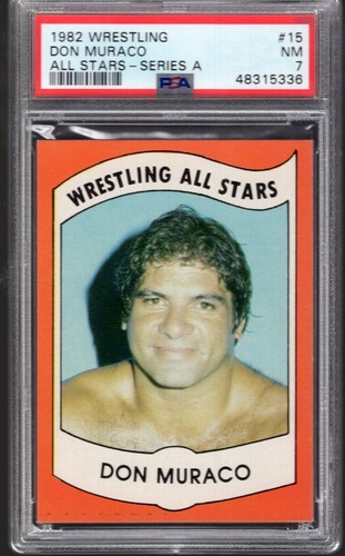 🔥1982 WRESTLING ALL-STARS SERIES A #15 DON MURACO PSA 7💥 | eBay