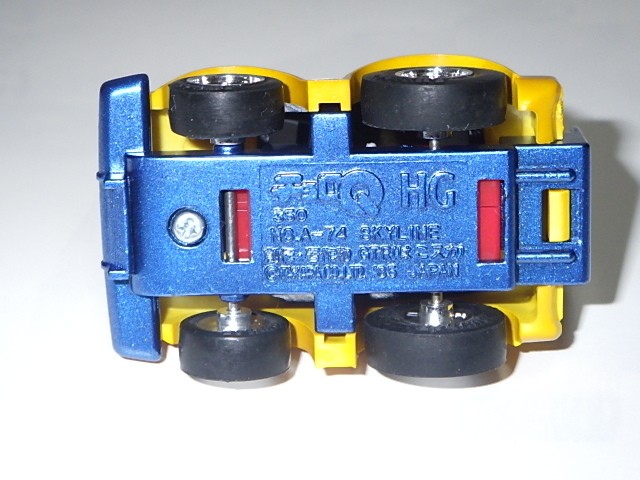 ChoroQ HG Made in Japan A-74 Skyline GT-R (Hakosuka) Edamame Yellow ...