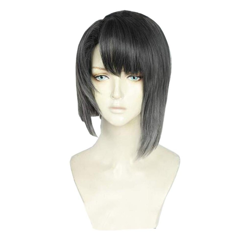 Cosplay Wig, Go Matsui Style, Dark Gray With Black Gradation, Heat ...