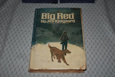 Big Red by Jim Kjelgaard (1973 TPB edition/3rd print, ex-library rebind ...