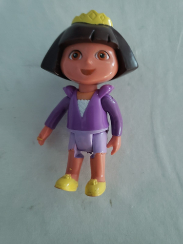 Dora the Explorer Magical Dollhouse Dora 4" Figure 2005 Crown Purple ...