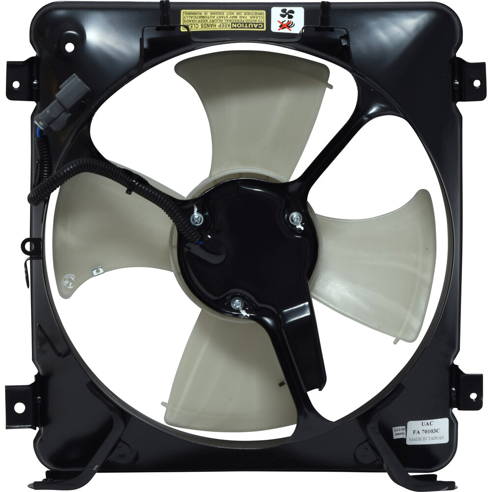 A/C Condenser Fan Assembly-GX, CNG, Eng Code: D16B5, MFI, Electronic ...