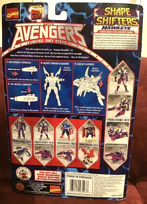 2000 New MOC Toy Biz The Avengers United They Stand Shape Shifters ...