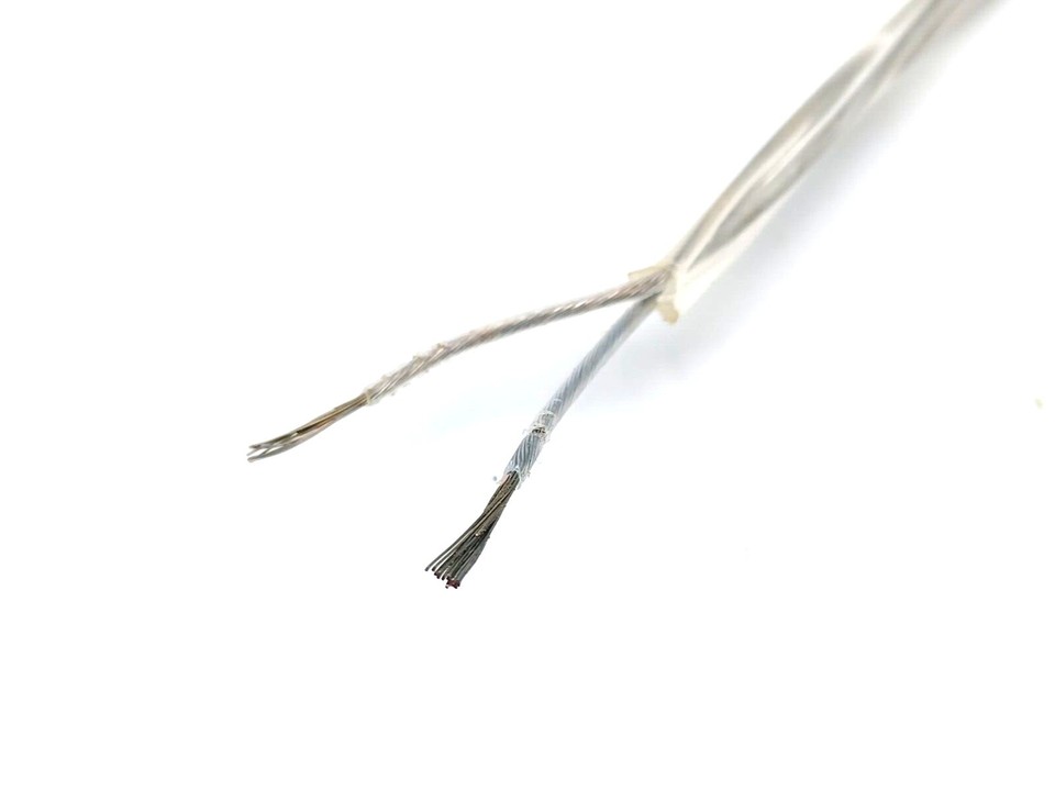 2 or 3 core PVC transparent clear electrical cable flex wire 0.50mm to ...