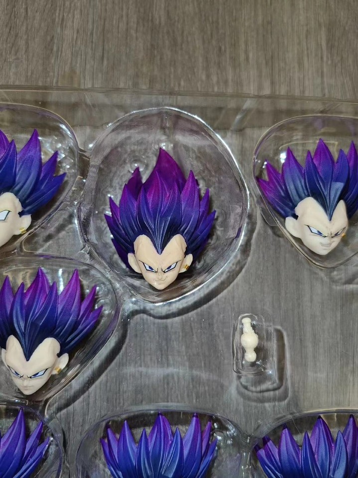 custom repaintDragon Ball Z SHF s.h.figuarts ultra ego vegeta head | eBay