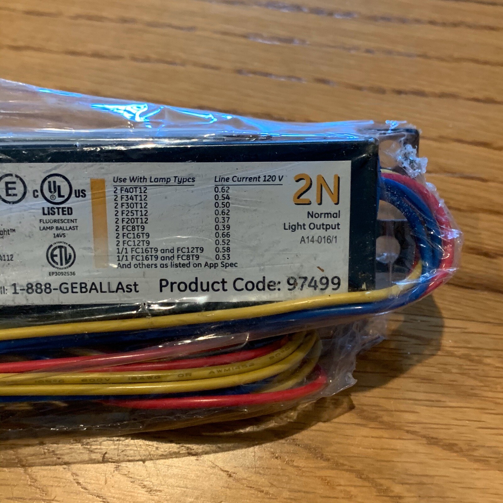 GE ProLine T12 Ge240rs120-diy 2n High Performance Electronic Ballast ...