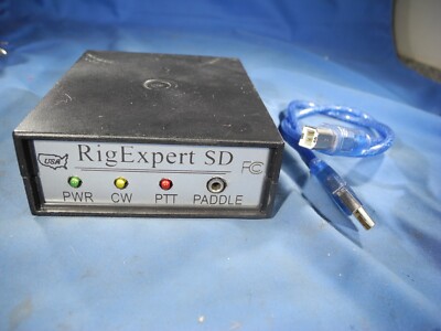 RigExpert SD Ham Radio Sound Card Computer Interface w/ USB Cable Only ...