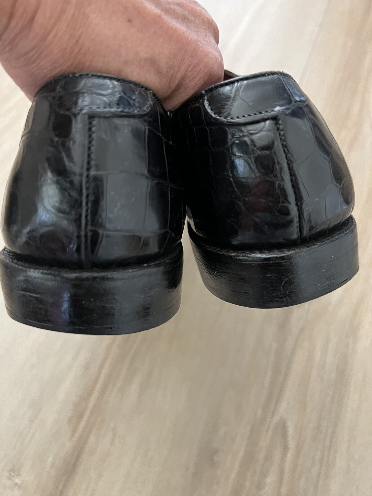 Allen Edmonds Alligator/Crocodile Shoes 11 A - Gem