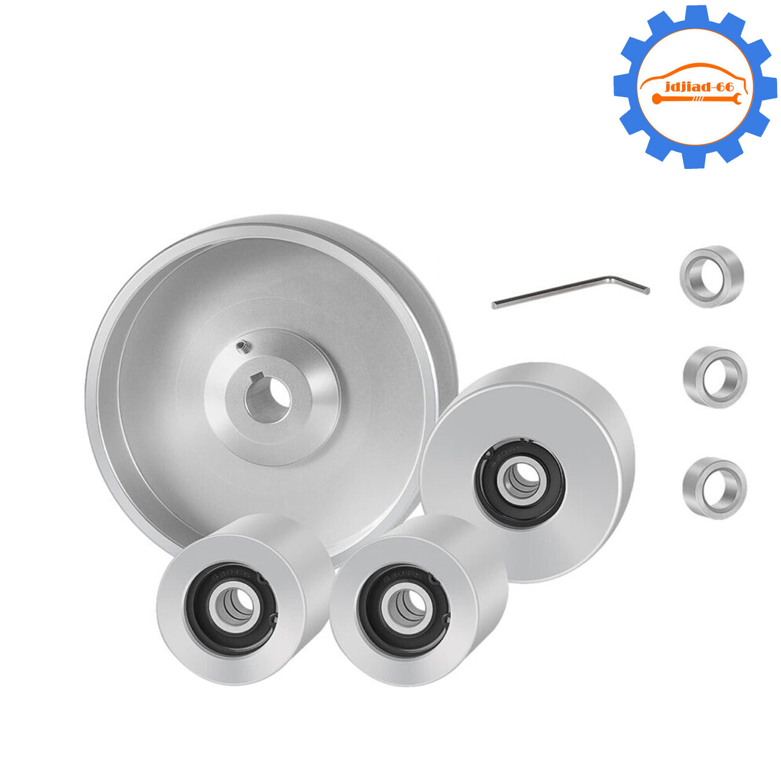 2" x 72" Wheel Set Complete Belt Knife Grinder Wheel Set Fits for Knife ...