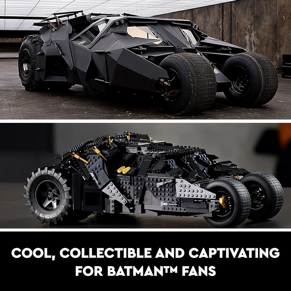 LEGO DC Batman Batmobile Tumbler 76240 Iconic Car Model from The Dark ...