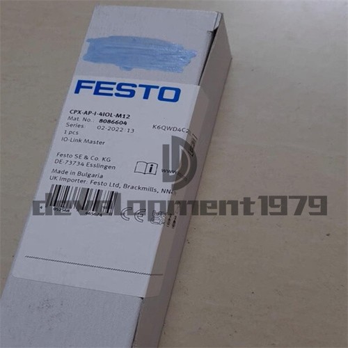 ONE NEW FESTO CPX-AP-I-4IOL-M12 8086604 valve terminal IO-Link master ...