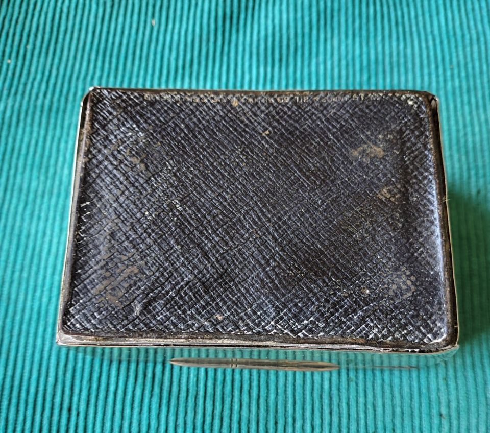 Victorian Silver Cigarette Box - 353g | eBay UK