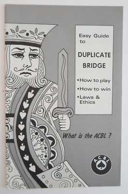 Learn To Play Bridge Acbl