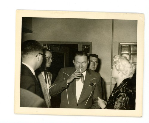 Unidentified singer performer celebrity - vintage snapshot photo | eBay