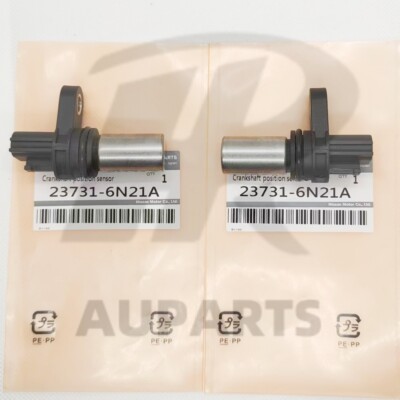 2Pcs OEM 23731-6N21A Crankshaft&Camshaft Position Sensor For Nissan 2 ...