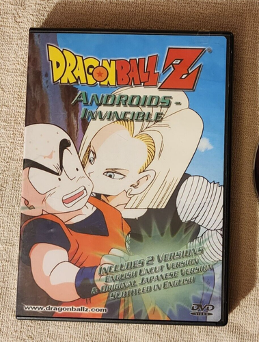 Dragon Ball Z Androids Invincible DVD 4 Uncut Episodes Dub Sub 2001 ...