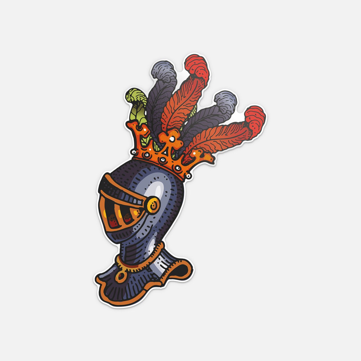 Knight Helmets With Feather Knight's Helmet 1 By KonstantinGee On