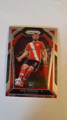2020-21 Panini Prizm Premier League Soccer JACK STEPHENS #80 Rookie ...