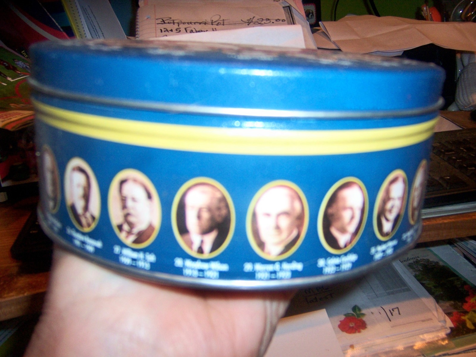 PRESIDENTS of U.S. 1789-2001 Commemorative Tin - Limited Edition | eBay