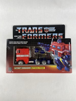 Transformers Reissue Optimus Prime Walmart Exclusive G1 Sealed Hasbro ...